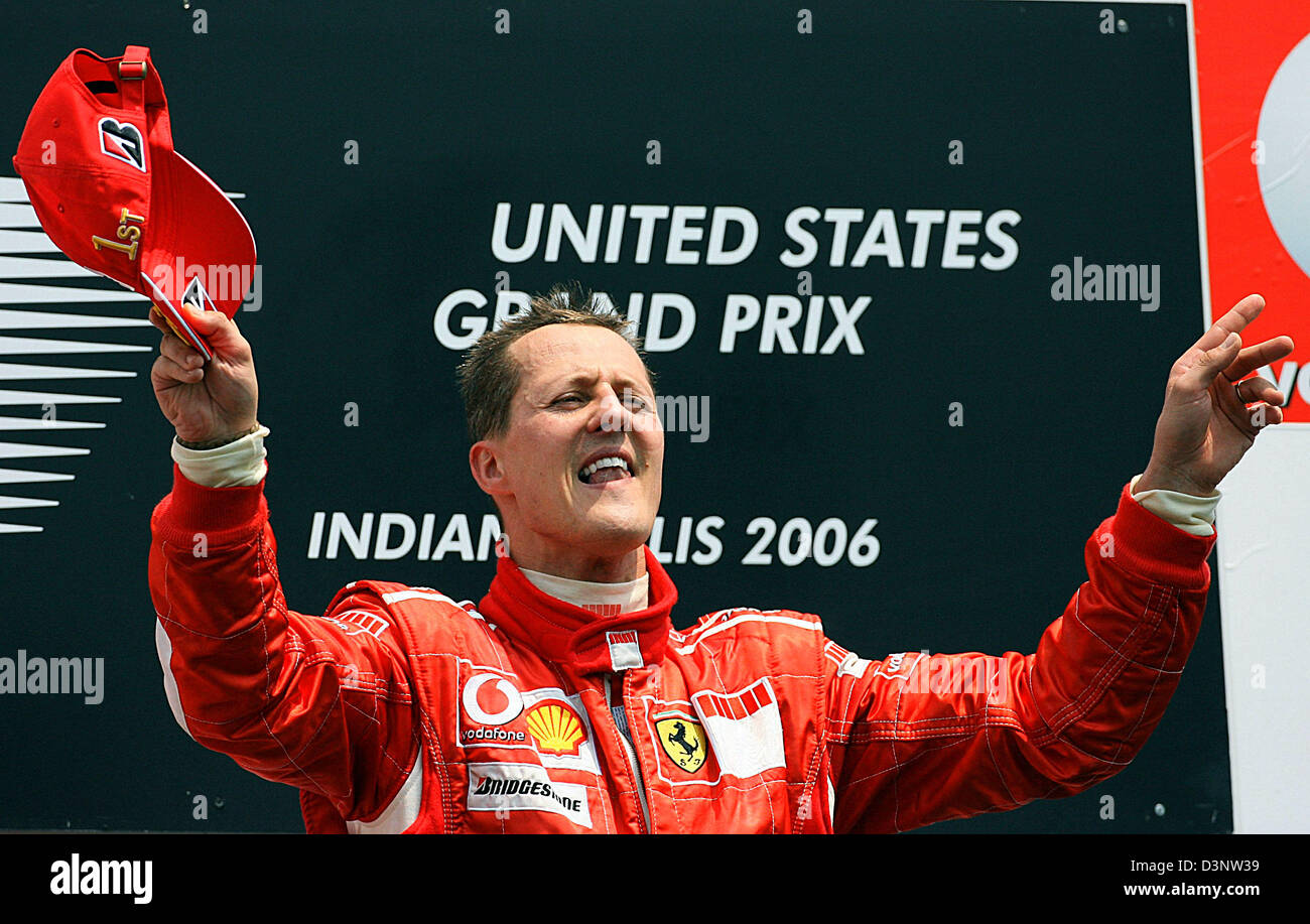German Formula One driver Michael Schumacher of the Scuderia Ferrari ...