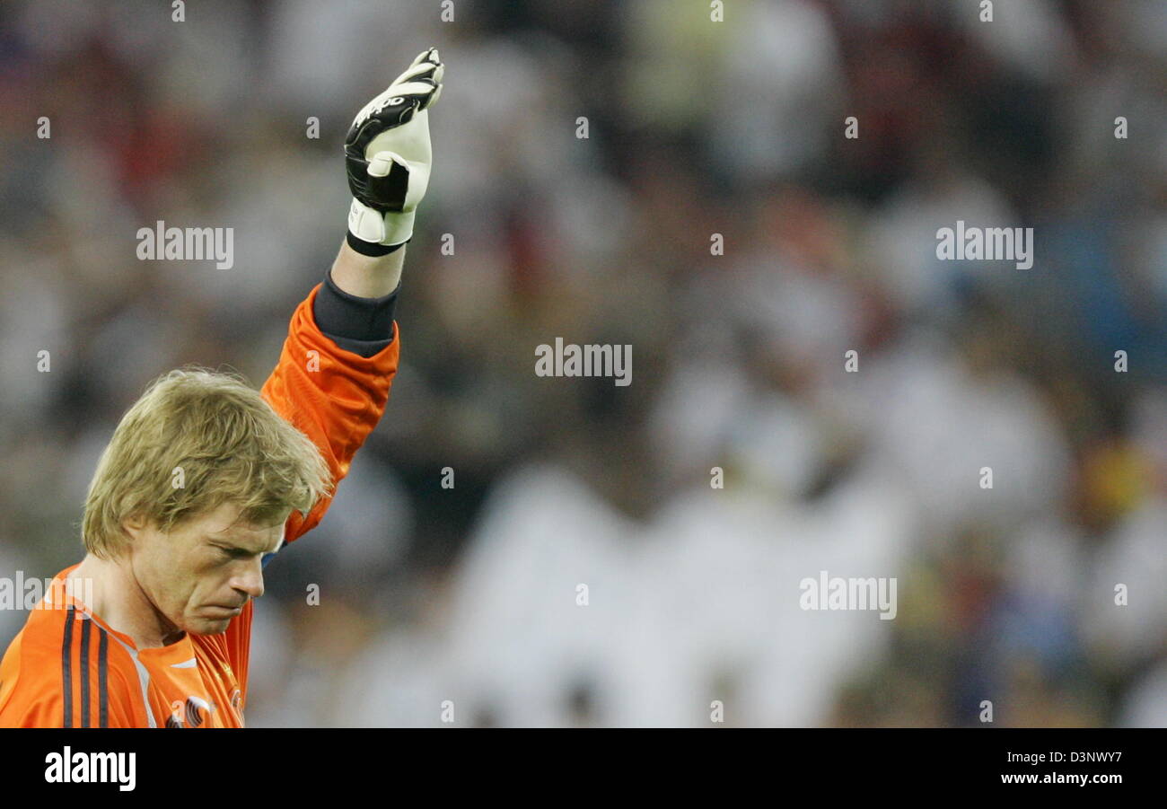 German goal keeper Oliver Kahn photographed during the 3rd place match ...