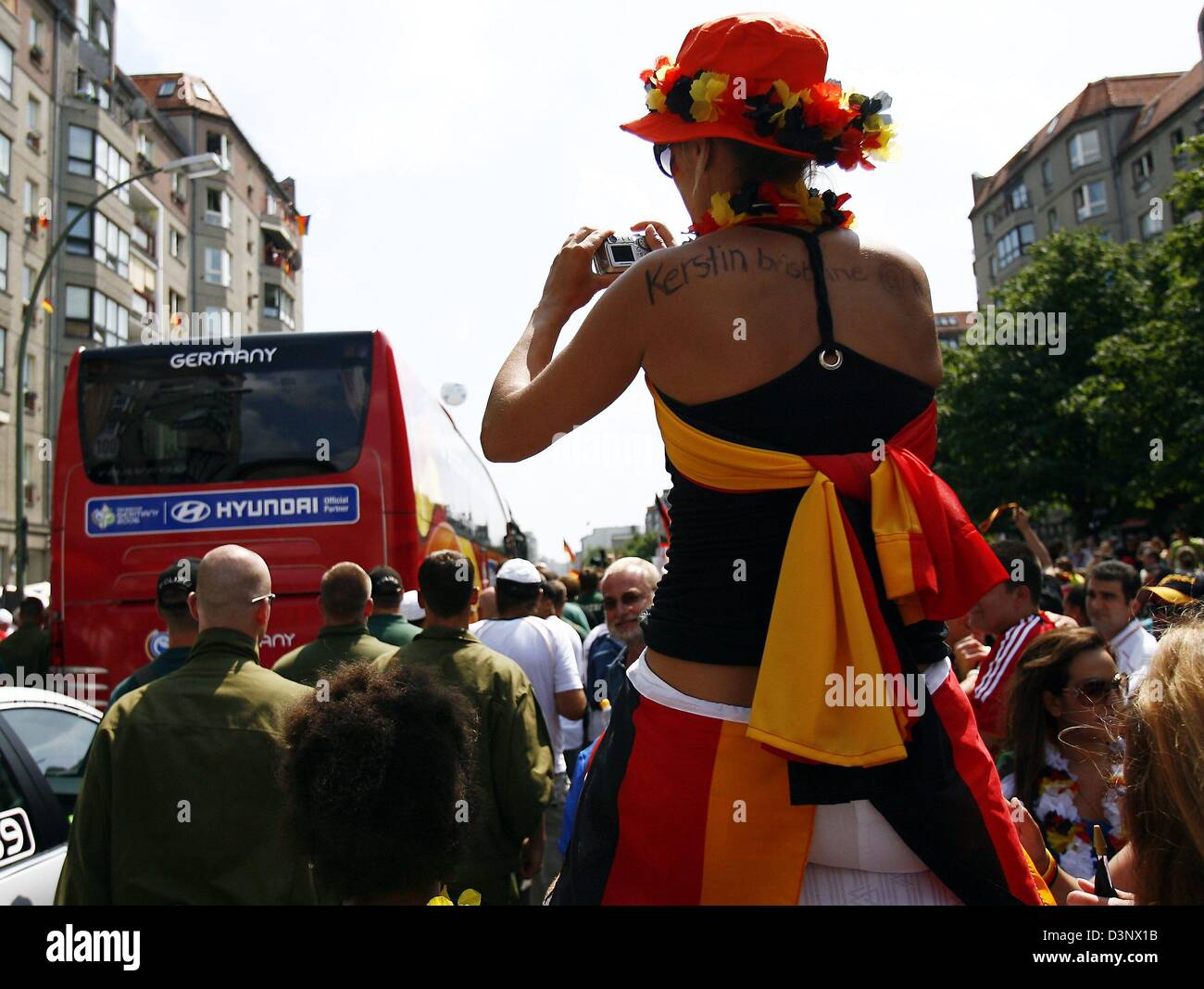 Soccer fans bus hi-res stock photography and images - Alamy