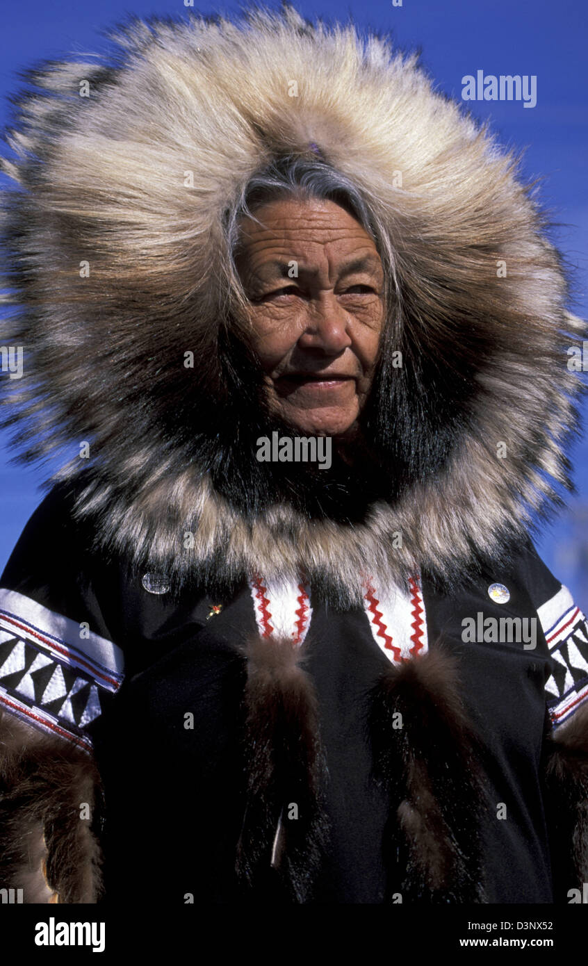 Canada inuit elder hi-res stock photography and images - Alamy