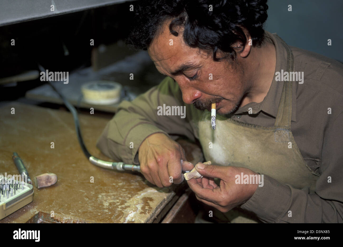 Ivory carving tools hi-res stock photography and images - Alamy