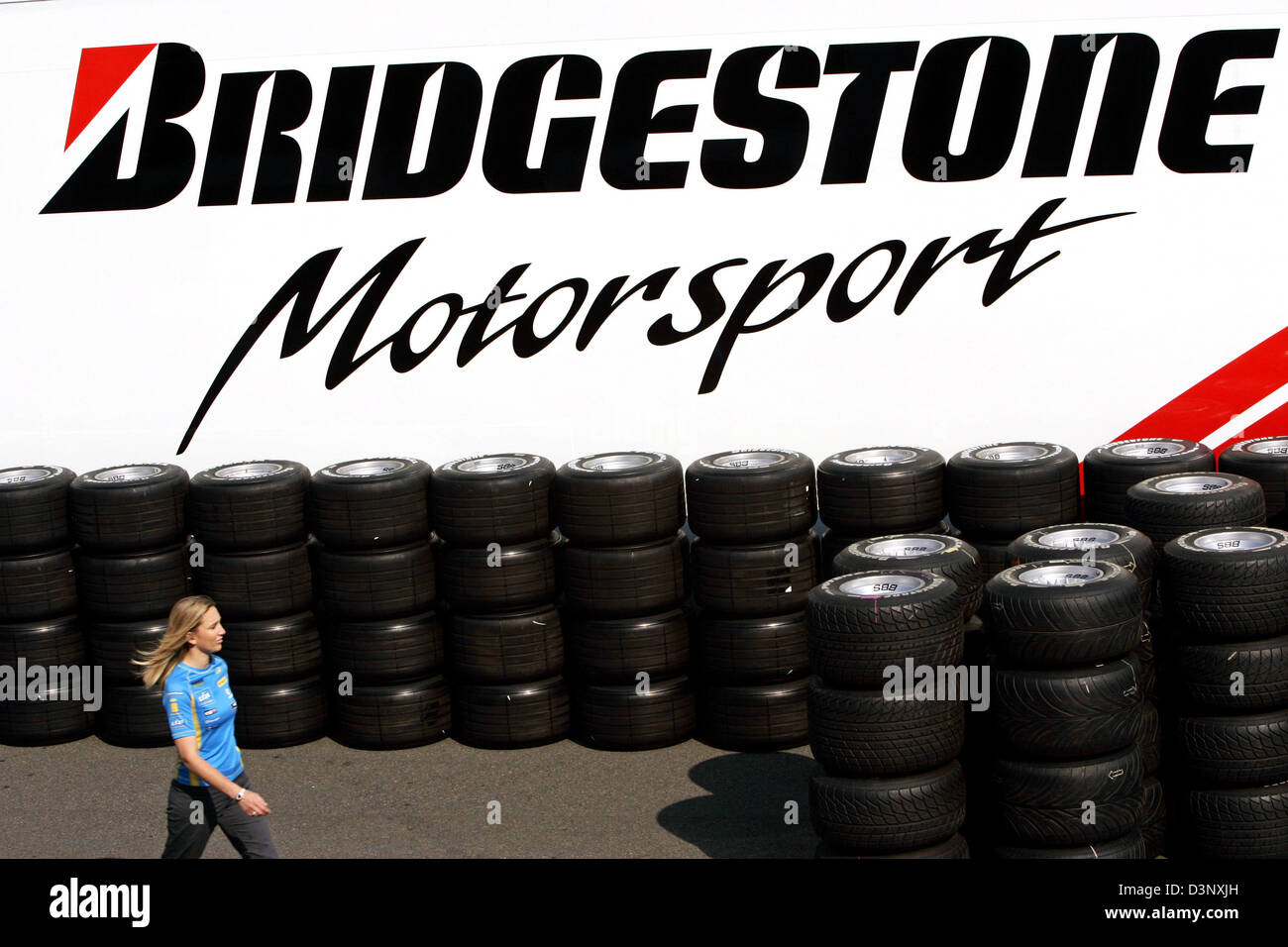 Bridgestone tyres hi-res stock photography and images - Alamy