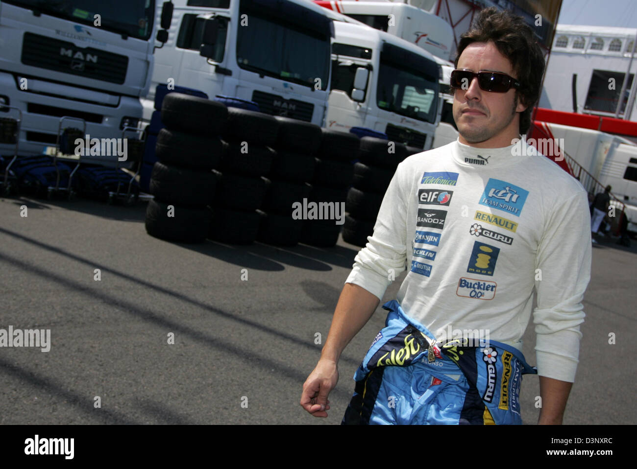 F1 paddock during the formula 1 hi-res stock photography and images - Alamy