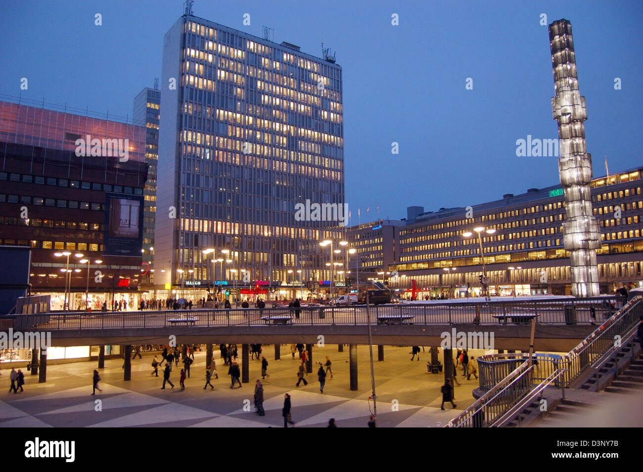 (dpa file) The photo shows the city centre of Stockholm, Sweden, 1 ...