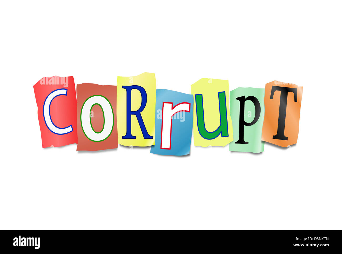 Misleading corruption hi-res stock photography and images - Alamy
