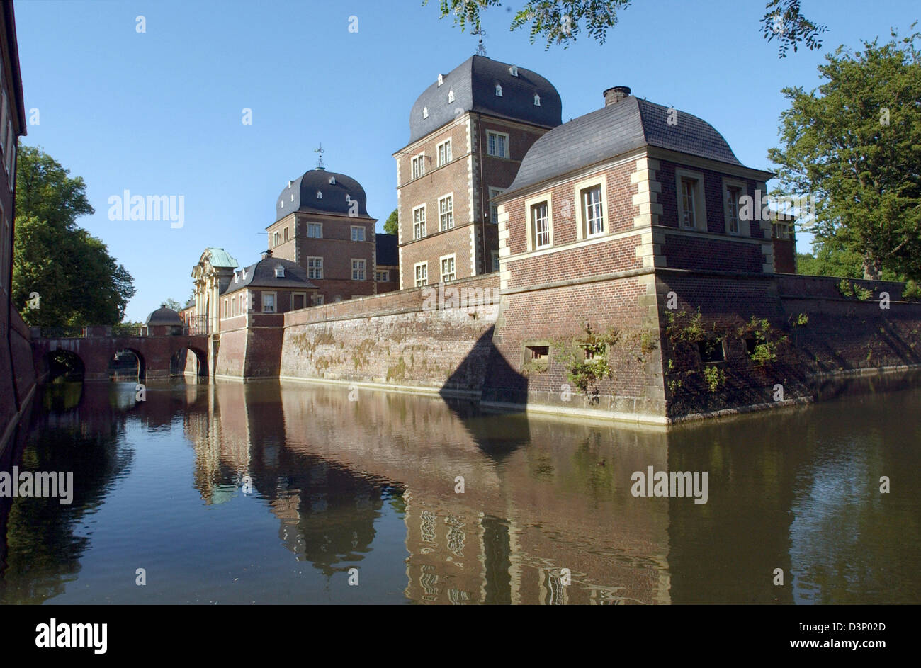 The picture shows the baroque palace Ahaus in Ahaus, Germany, 12 June ...