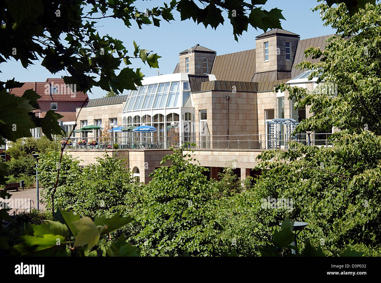 The picture shows the town hall in Rheine, Germany, Monday, 12 June ...