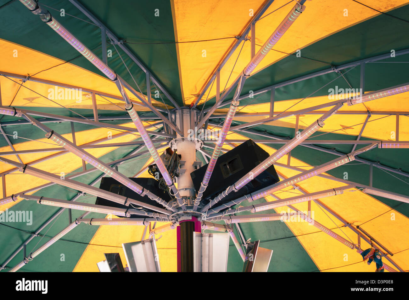 Carousel structure, close-up Stock Photo - Alamy