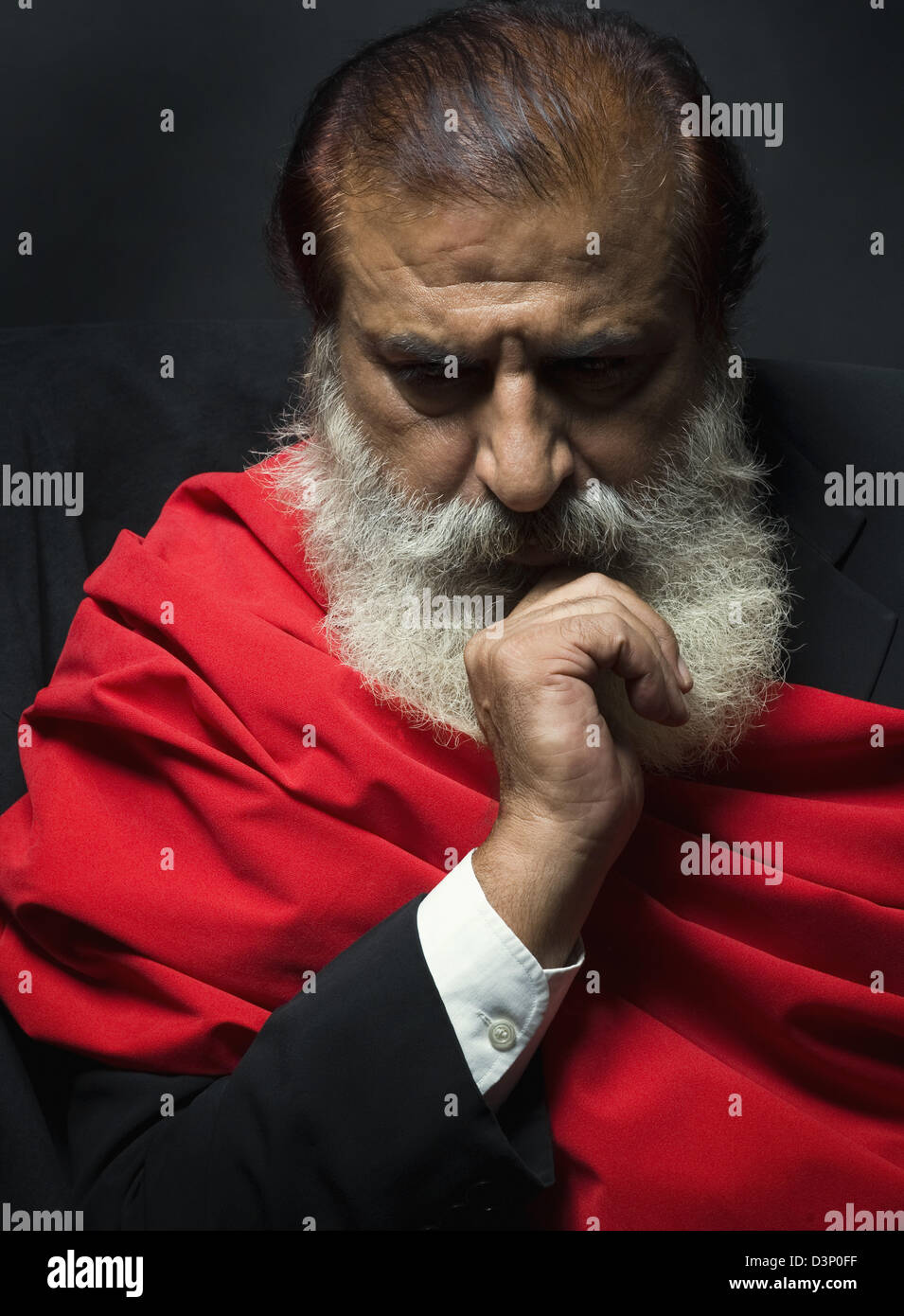 Philosopher in thoughtful mood Stock Photo - Alamy