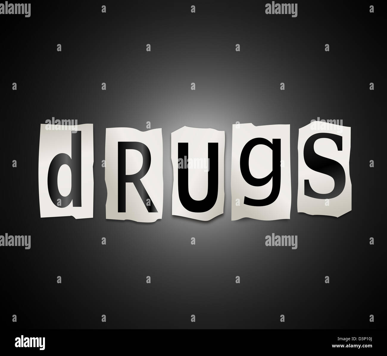 Illegal drugs cut out hi-res stock photography and images - Alamy