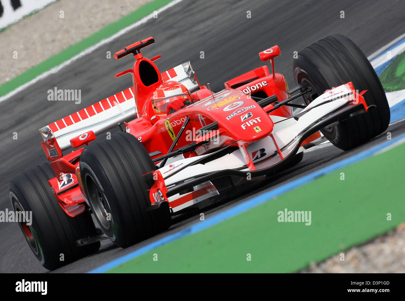 German Formula One pilot Michael Schumacher of Scuderia Ferrari F1 ...