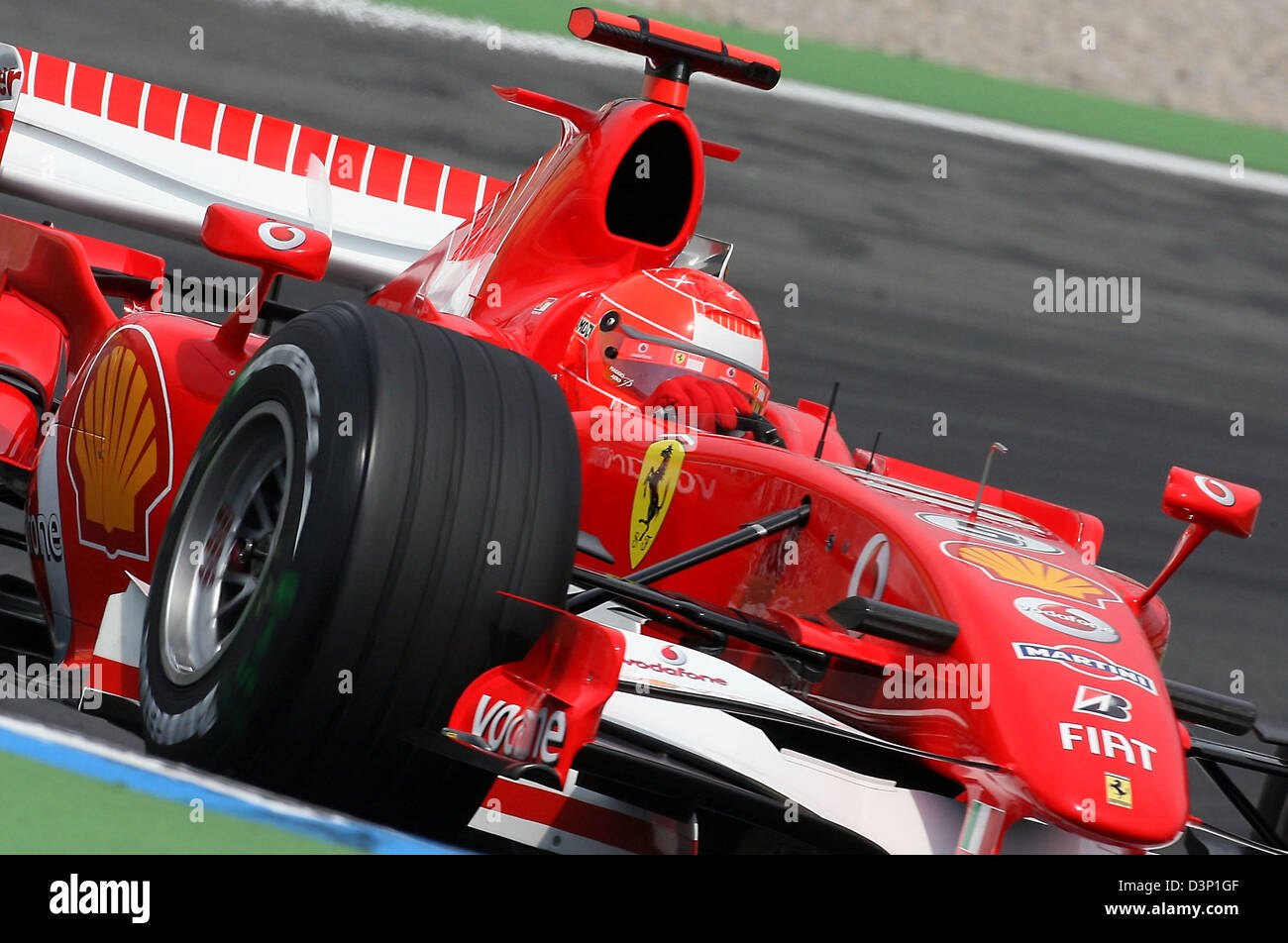 German Formula One pilot Michael Schumacher of Scuderia Ferrari F1 ...
