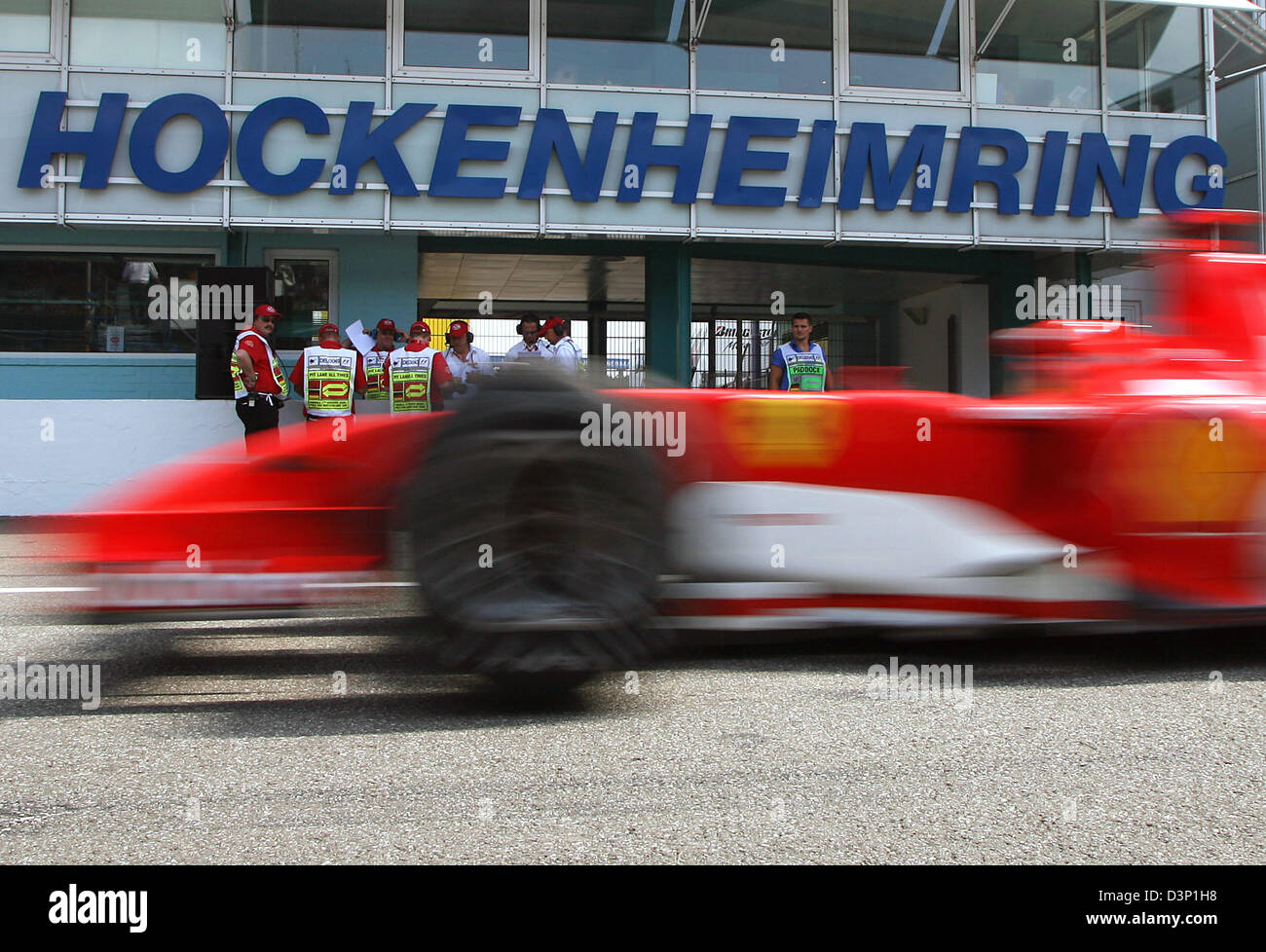 German Formula One pilot Michael Schumacher of Scuderia Ferrari F1 team ...