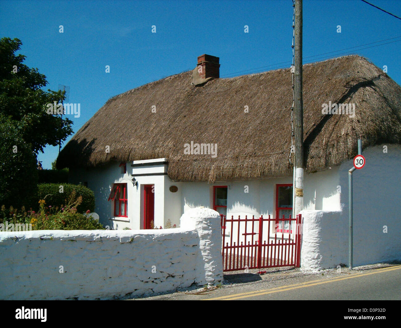 The picture shows a cottage in Killmore Quay, Ireland, Monday, 31 July ...
