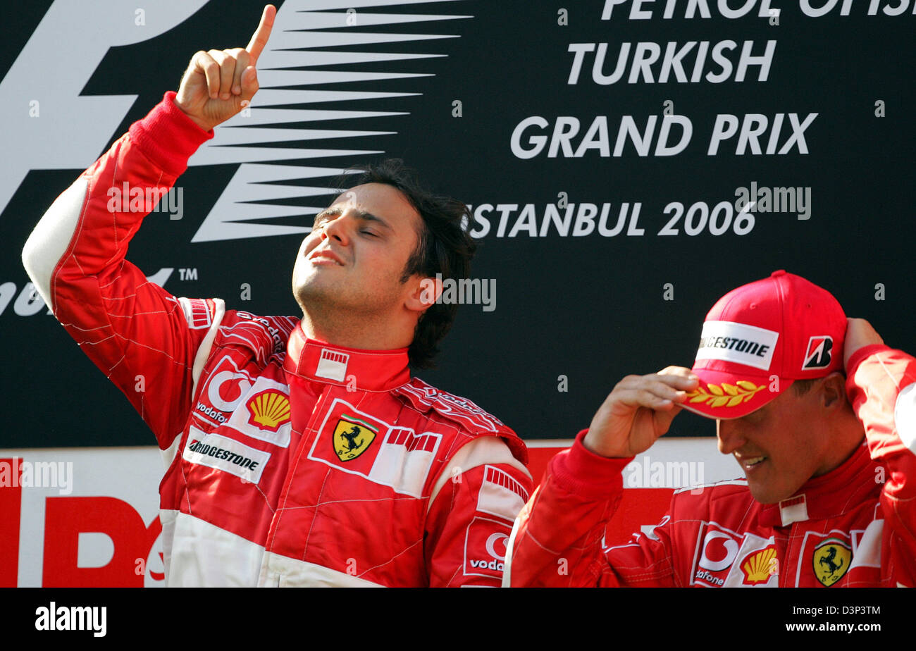 Brazilian Formula One driver Felipe Massa and German Formula One driver ...
