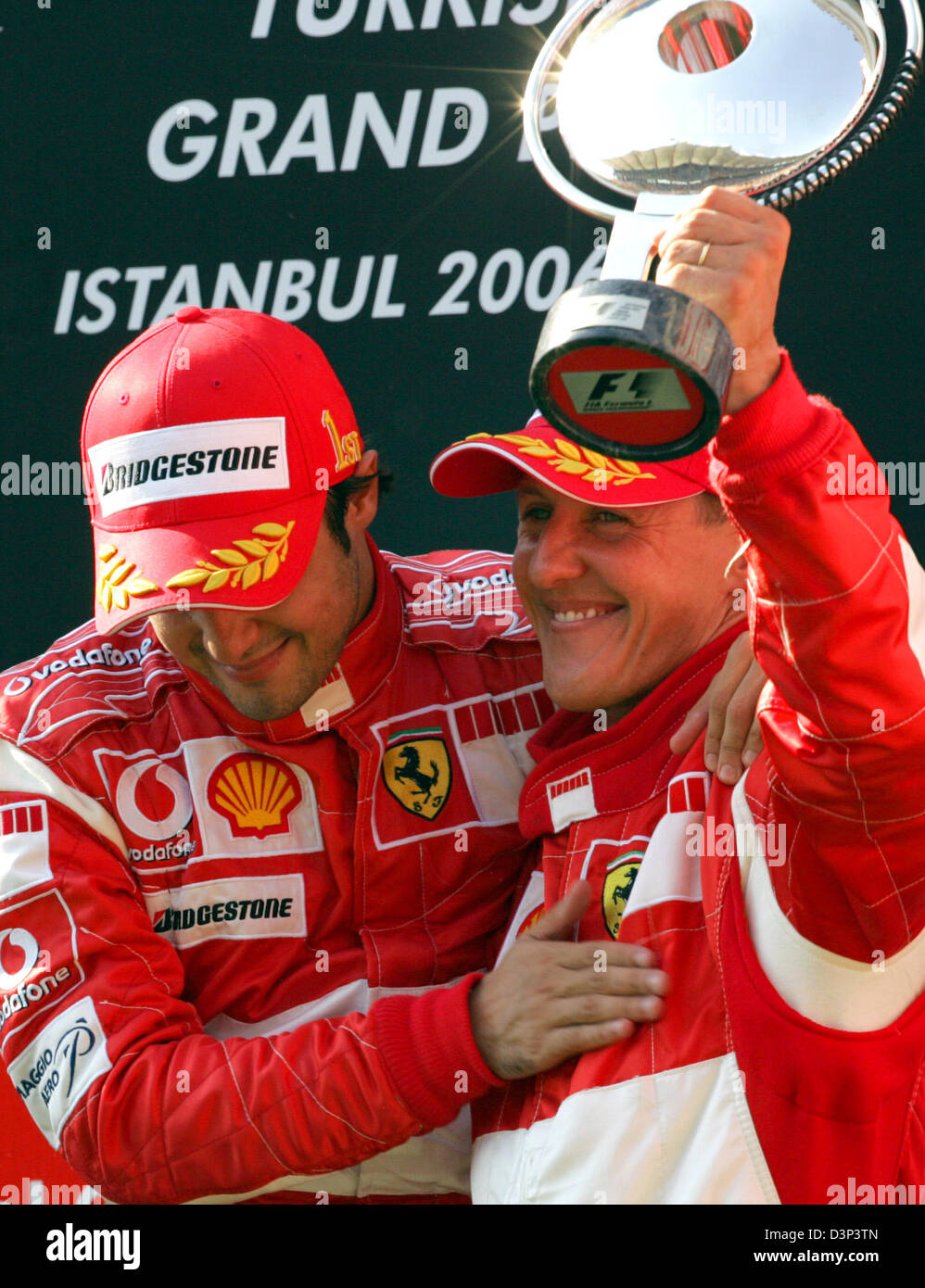 Ferrari team celebrate High Resolution Stock Photography and Images - Alamy