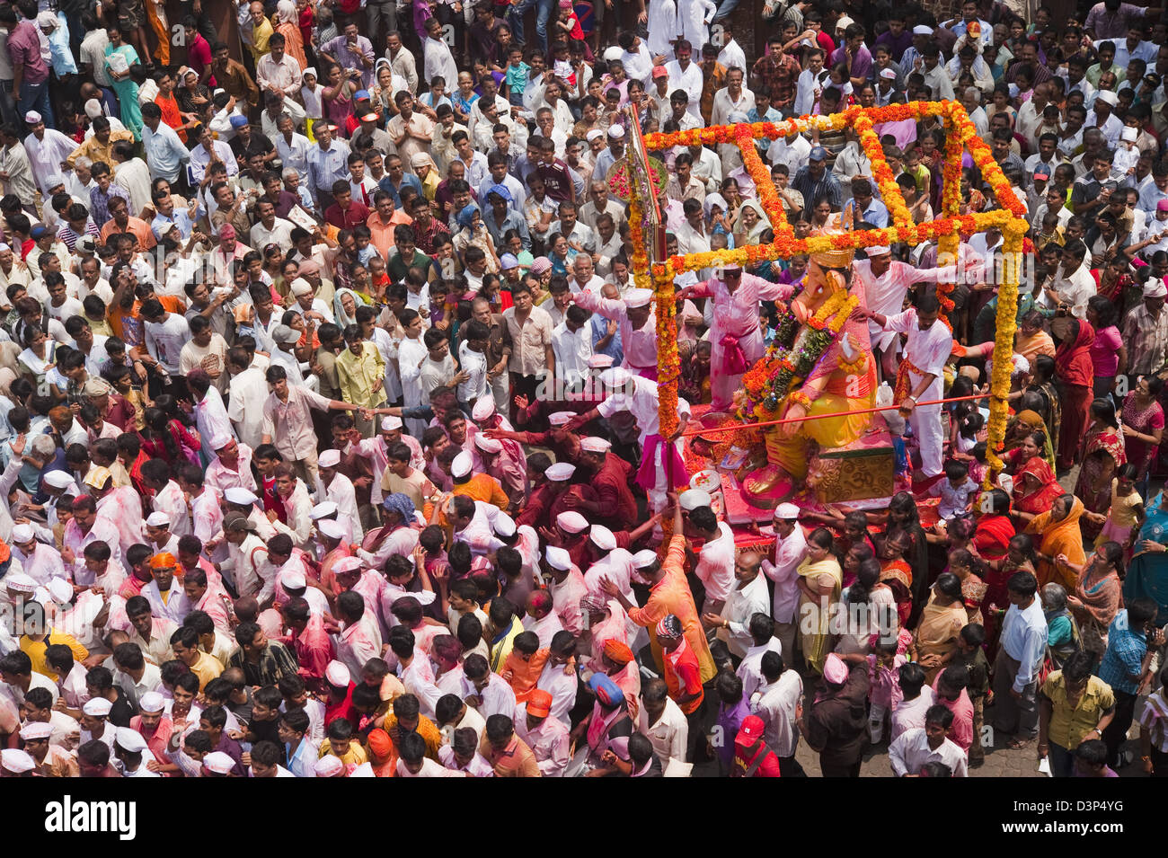 Lalbaugcha raja hi-res stock photography and images - Alamy