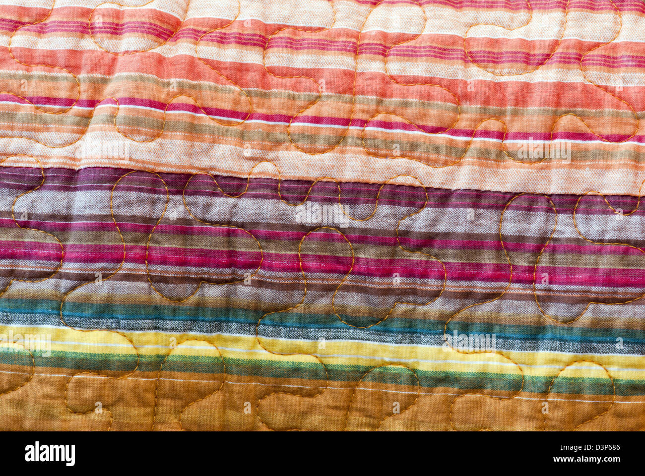 Rainbow striped fabric. Horizontal lines Stock Photo - Alamy