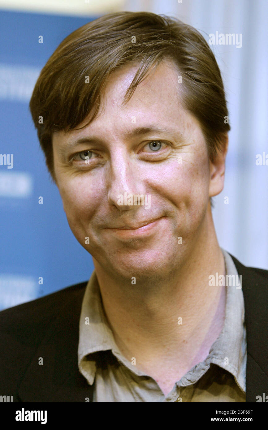 Director Hal Hartley attends a press conference for his new film 'Fay ...