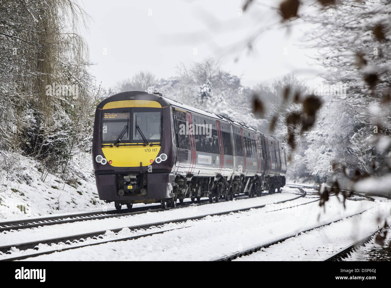 British trains in winter hi-res stock photography and images - Alamy
