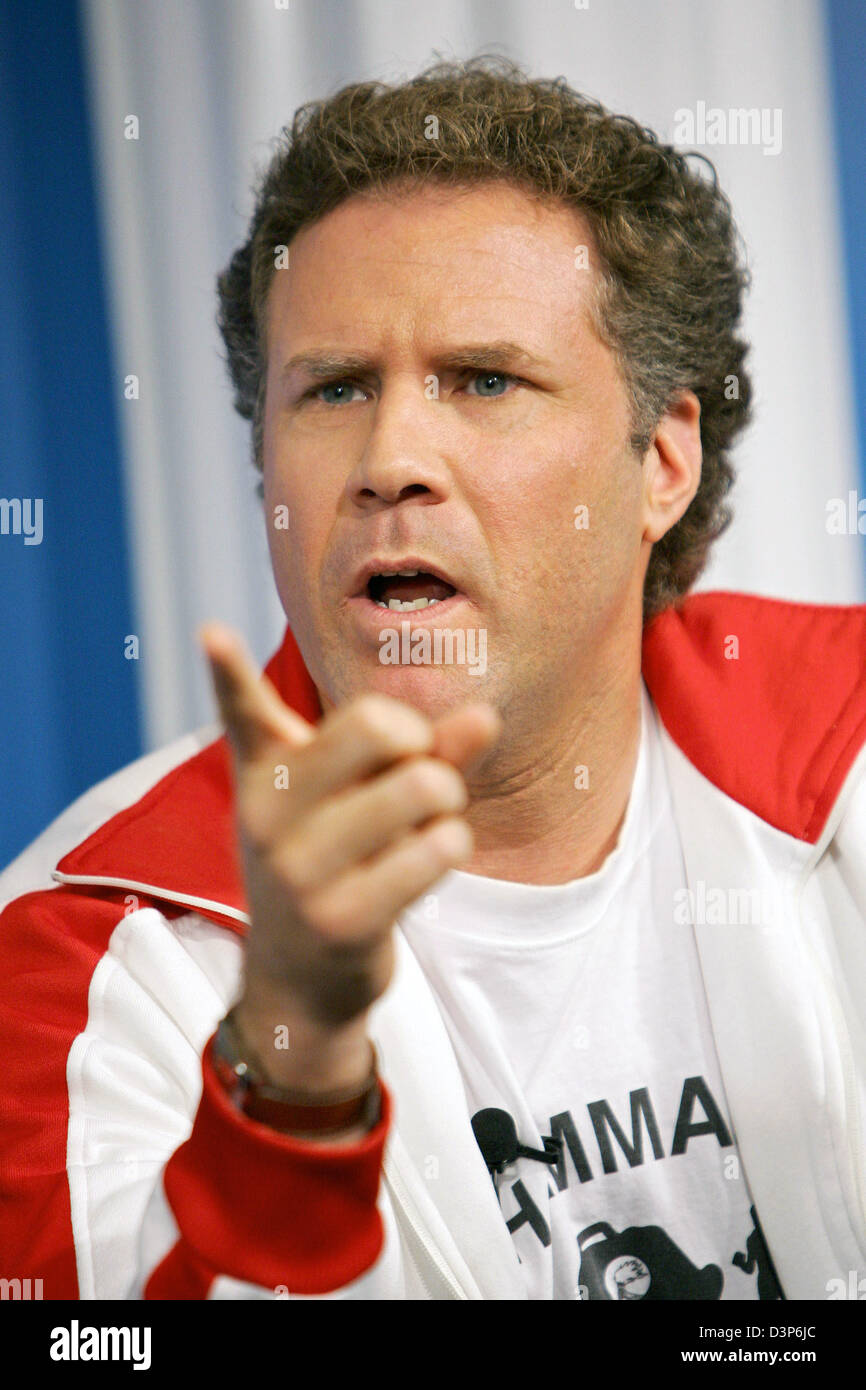 US American actor Will Ferrel discuses his new film 'Stranger Than ...