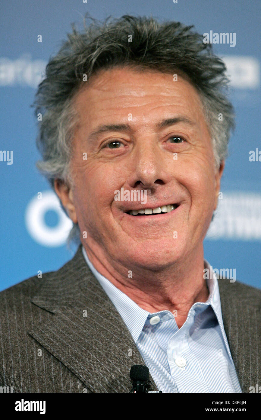 US American actor Dustin Hoffman discusses his new film 'Stranger Than ...