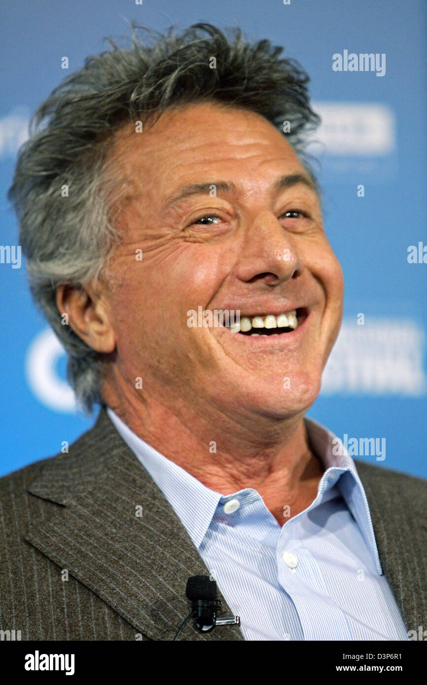 US American actor Dustin Hoffman discusses his new film 'Stranger Than ...