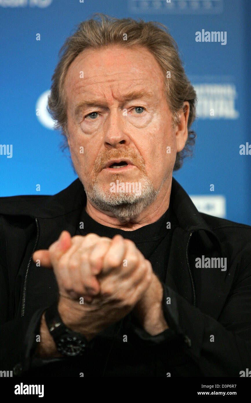 English director Ridley Scott discusses his new film 'A Good Year' at a ...
