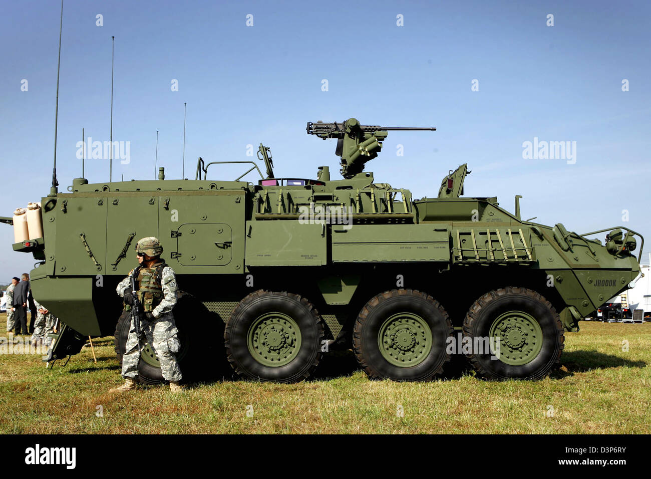 A 'Stryker' Nuclear, Biological, Chemical Reconnaissance Vehicle (NBC ...