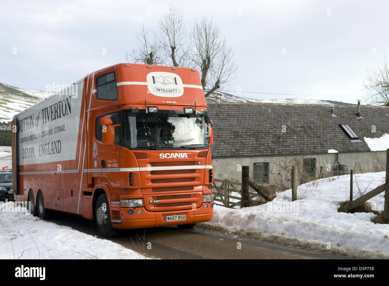 Removal lorry hi-res stock photography and images - Alamy
