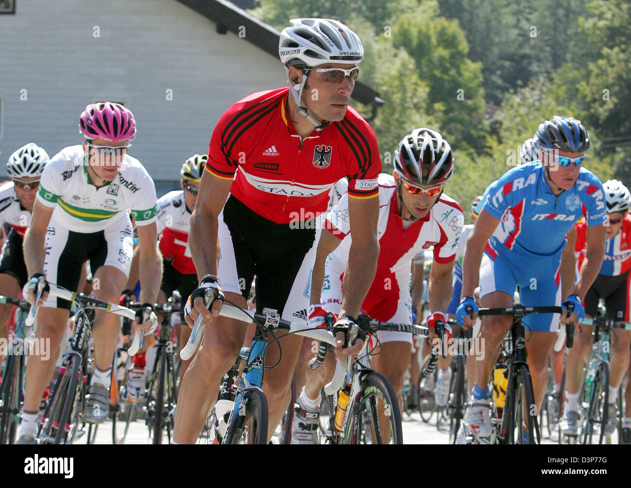 German cycling pro Erik Zabel pictured during the Time Trial Elite Men ...