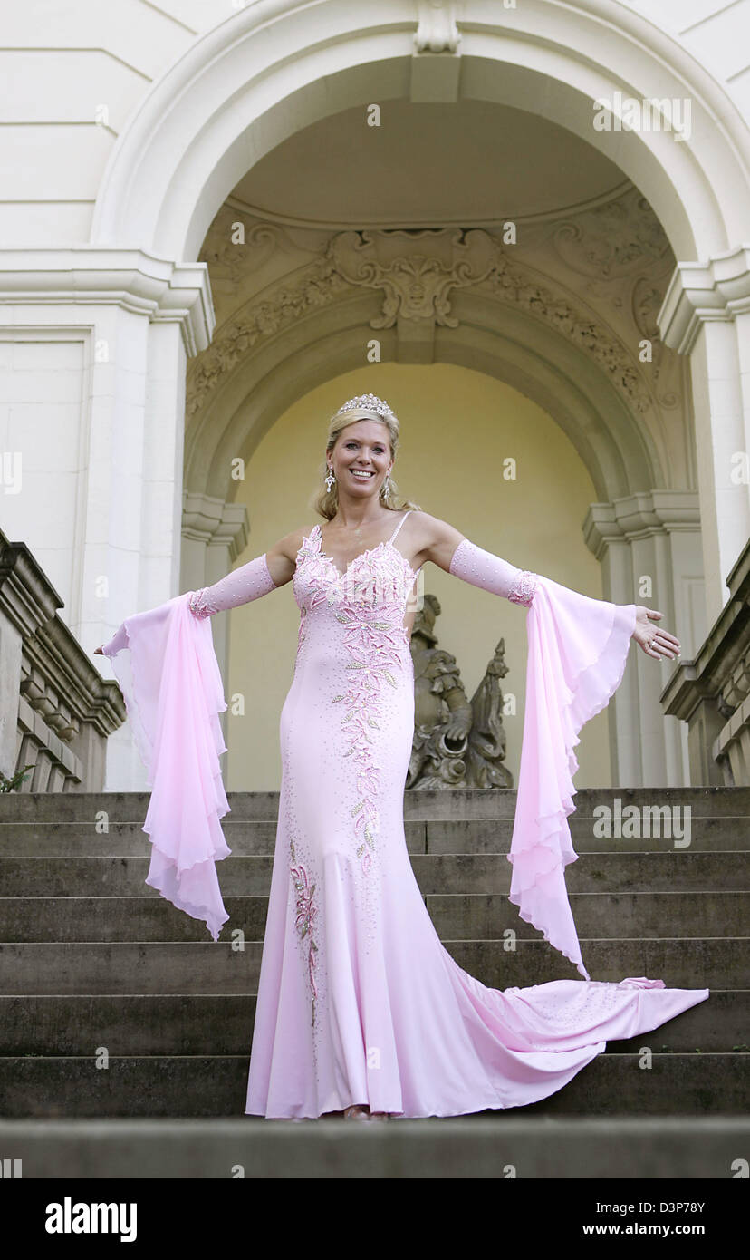 Princess Maja Synke of Hohenzollern pictured in Ludwigsburg, Germany ...