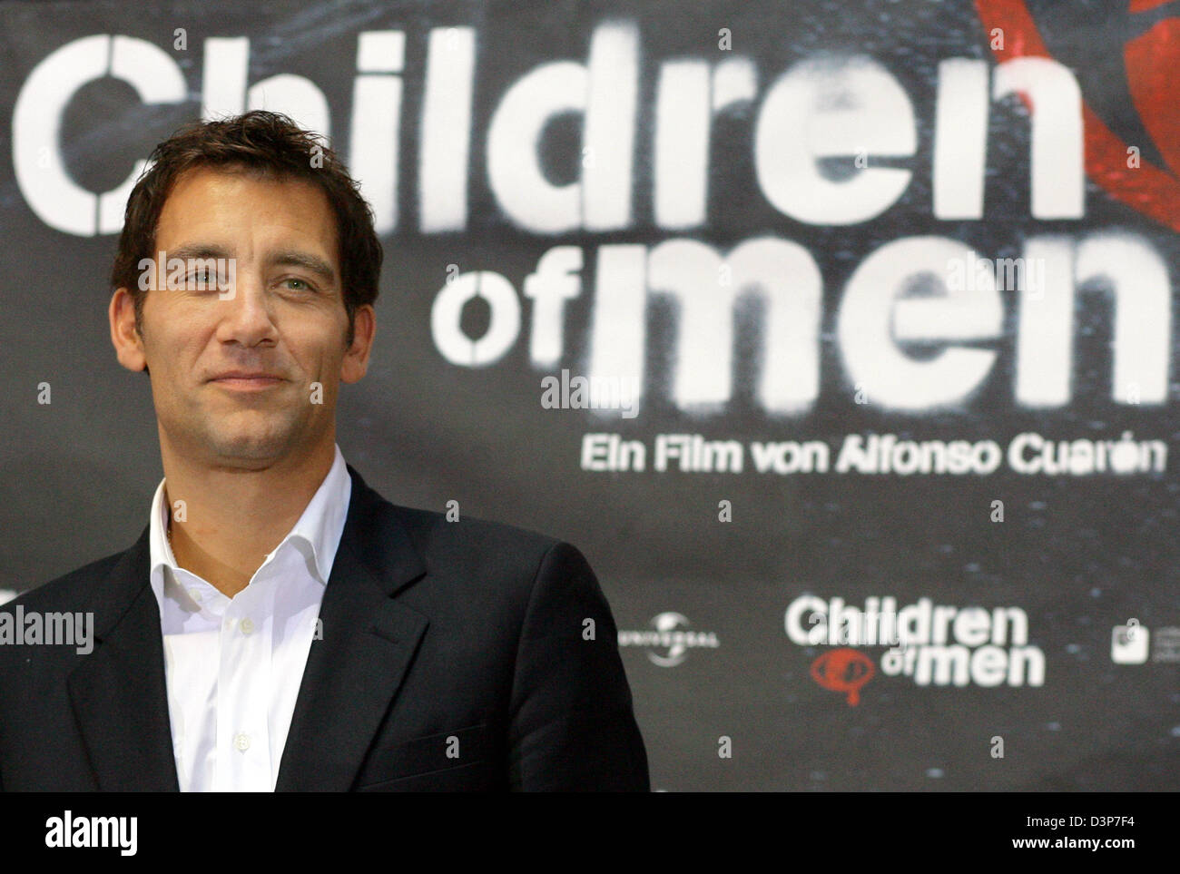 US American actor Clive Owen smiles during a photo call for his new ...