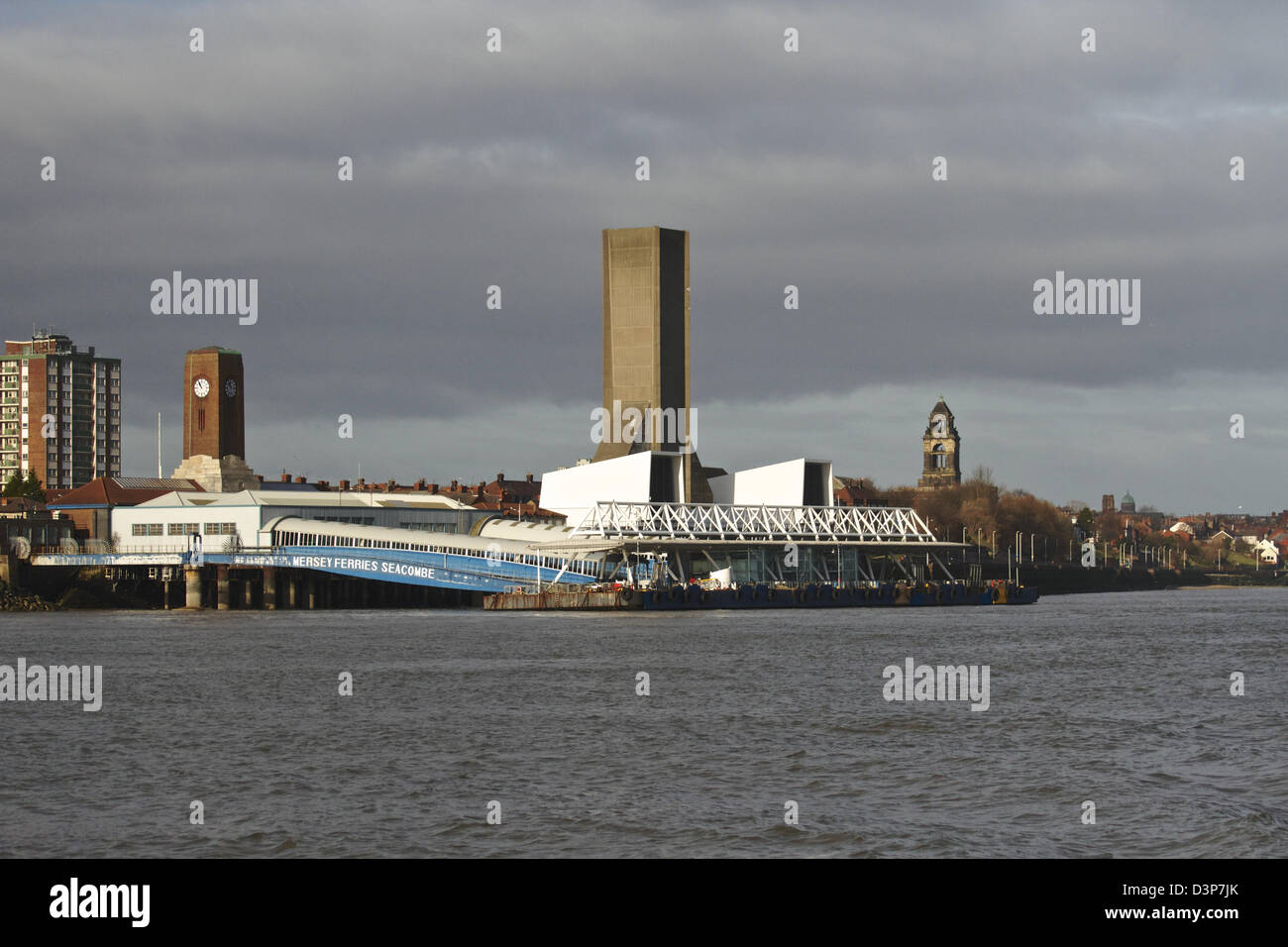 Seacombe ferry terminal, Merseyside Stock Photo - Alamy