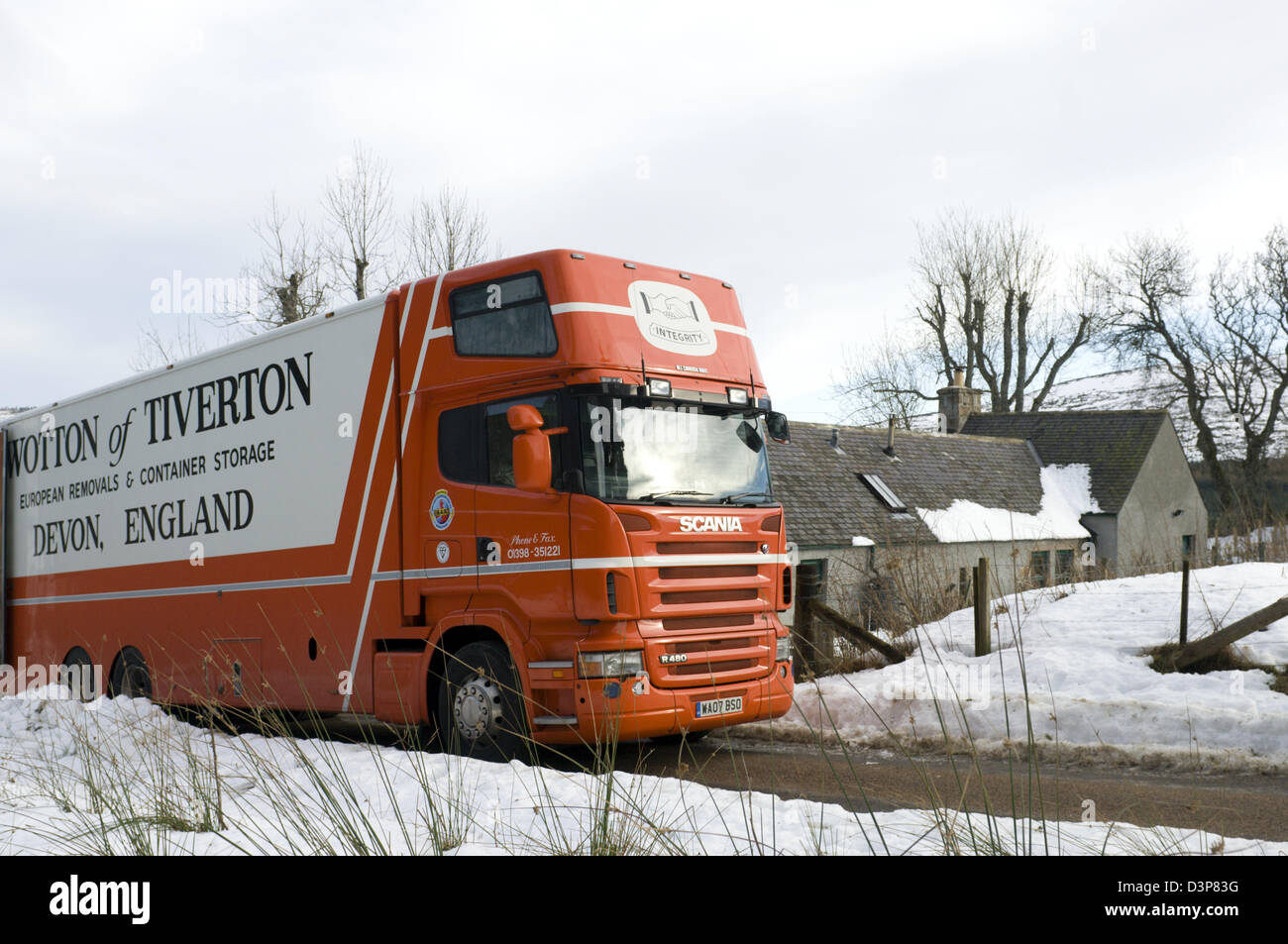 Removal lorry hi-res stock photography and images - Alamy
