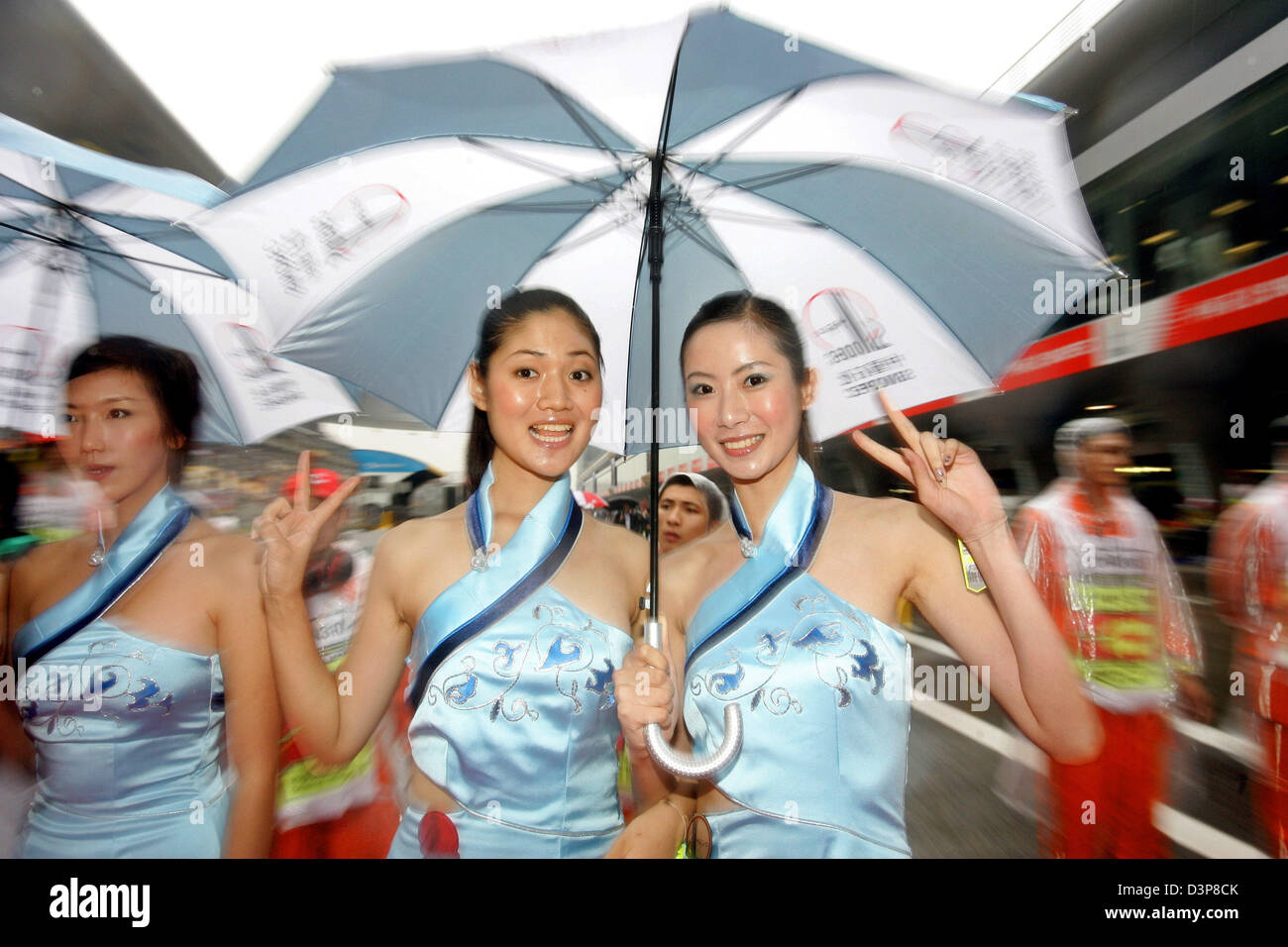 Chinese grid girls hi-res stock photography and images - Alamy