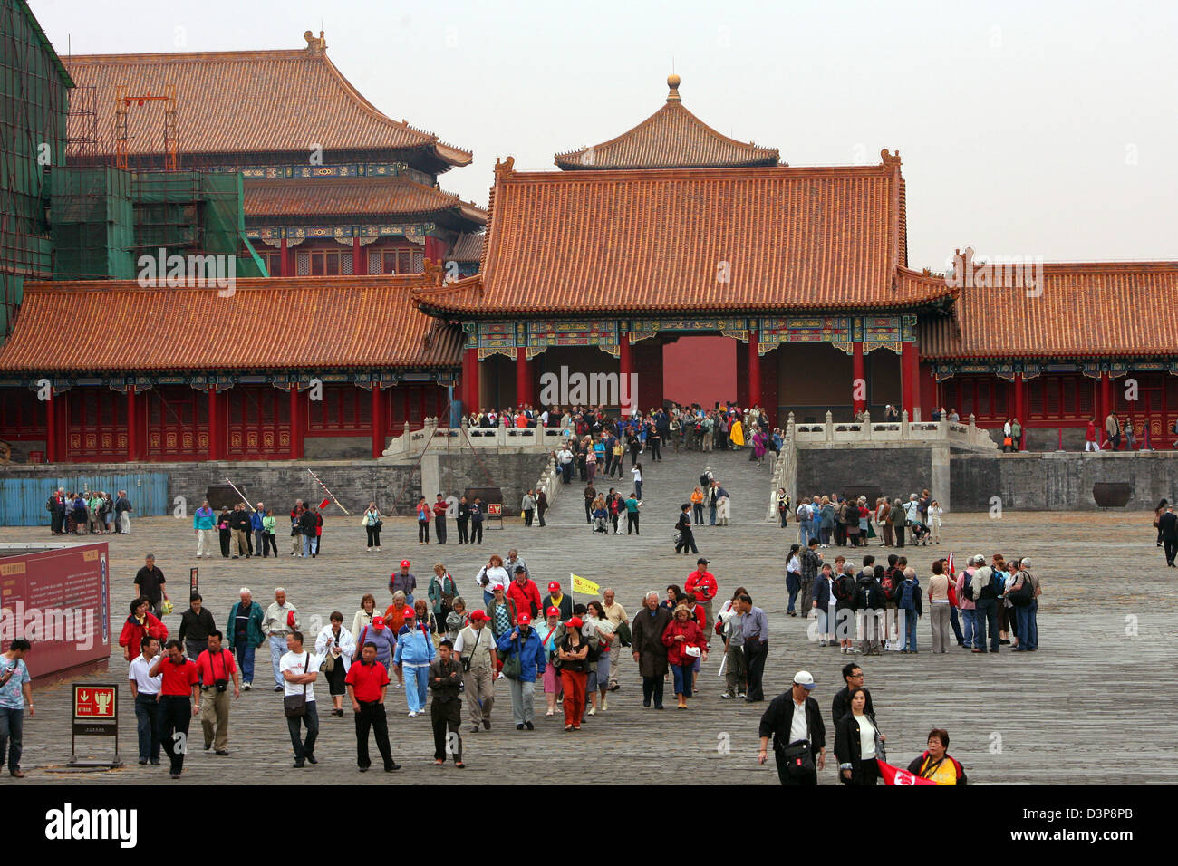 Tourists pictured in the Forbidden City of Beijing, China, 25 September ...
