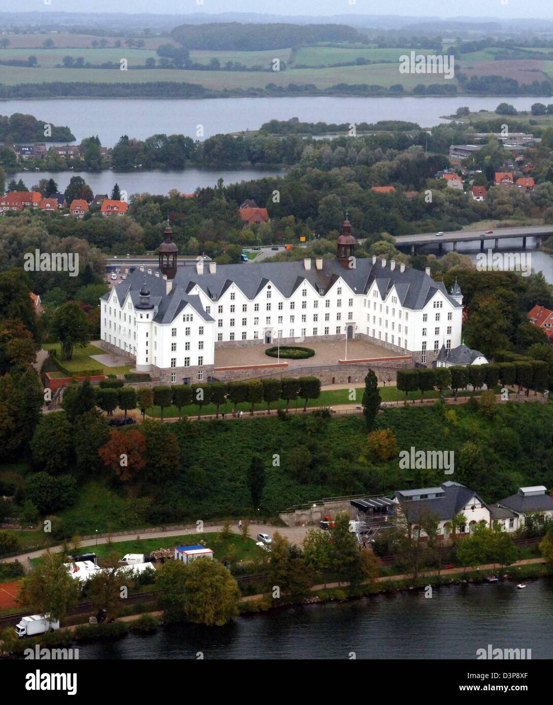 Ploen germany aerial view castle hi-res stock photography and images ...