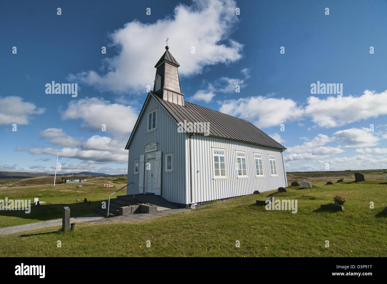 Strandarkirkja Church in Reykjanes, Southwest Iceland Stock Photo - Alamy