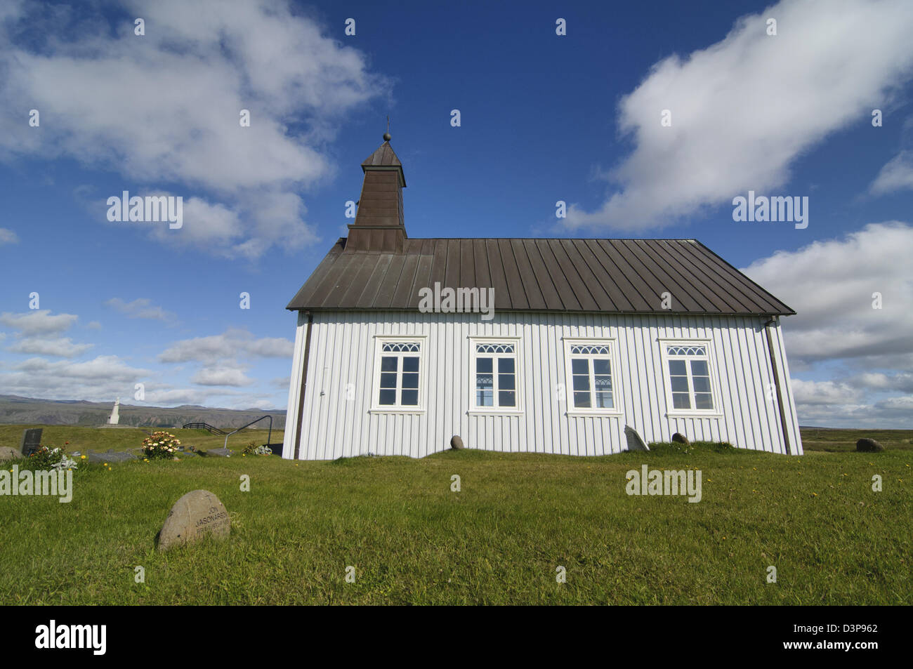 Strandarkirkja Church in Reykjanes, Southwest Iceland Stock Photo - Alamy