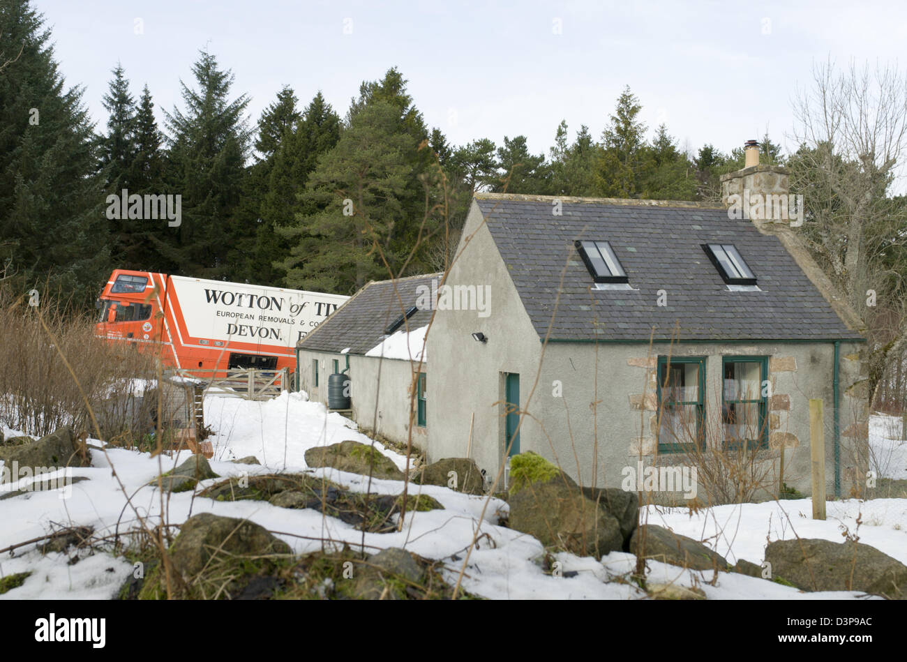 Removal lorry hi-res stock photography and images - Alamy