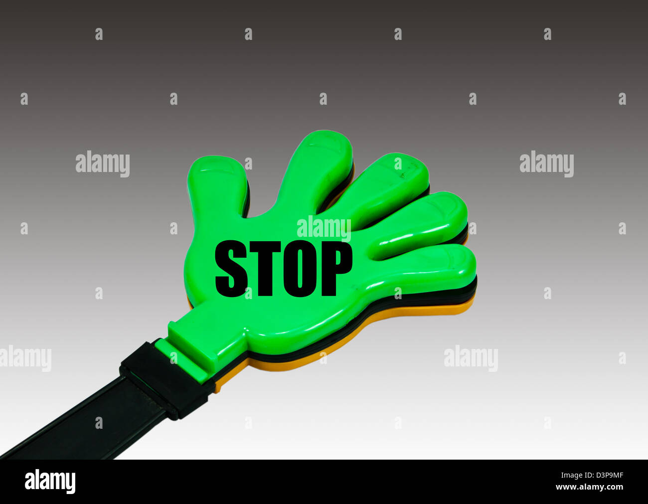 Stop written on hand hi-res stock photography and images - Alamy