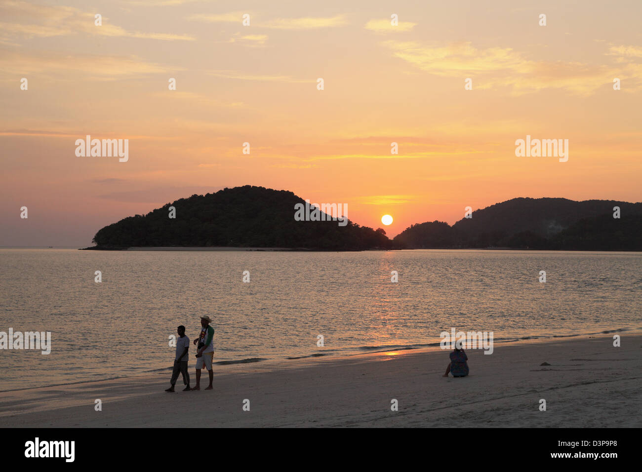 Malaysia, Kedah, Langkawi Island, Cenang Beach Stock Photo - Alamy