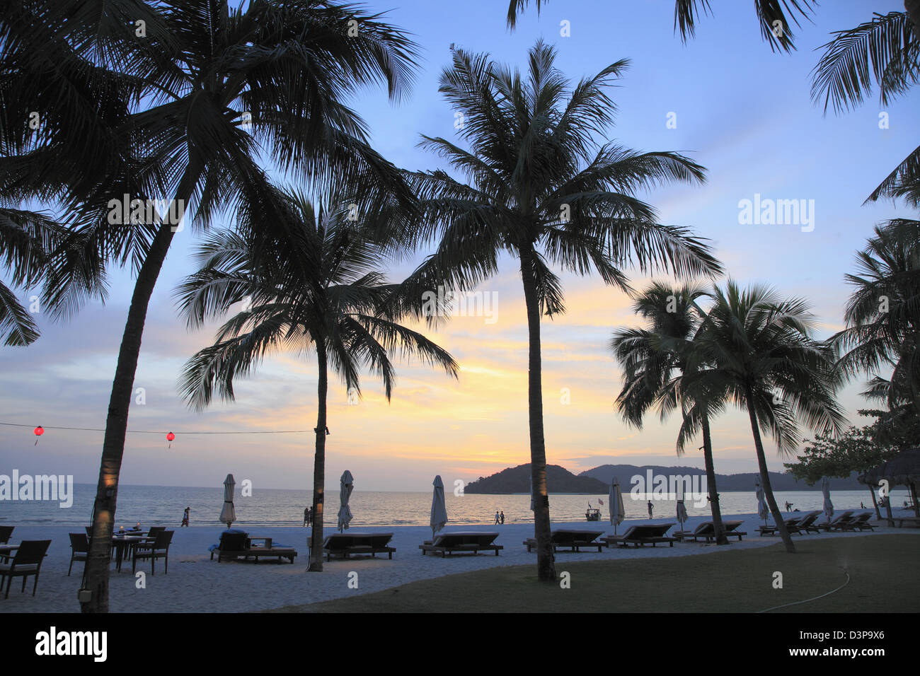 Malaysia, Kedah, Langkawi Island, Cenang Beach Stock Photo - Alamy
