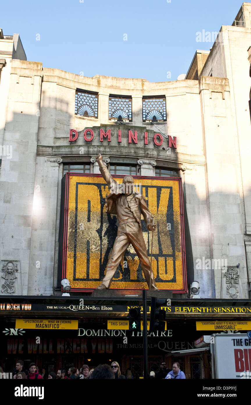 We Will Rock You musical at the Dominion Theatre, London, UK Stock ...