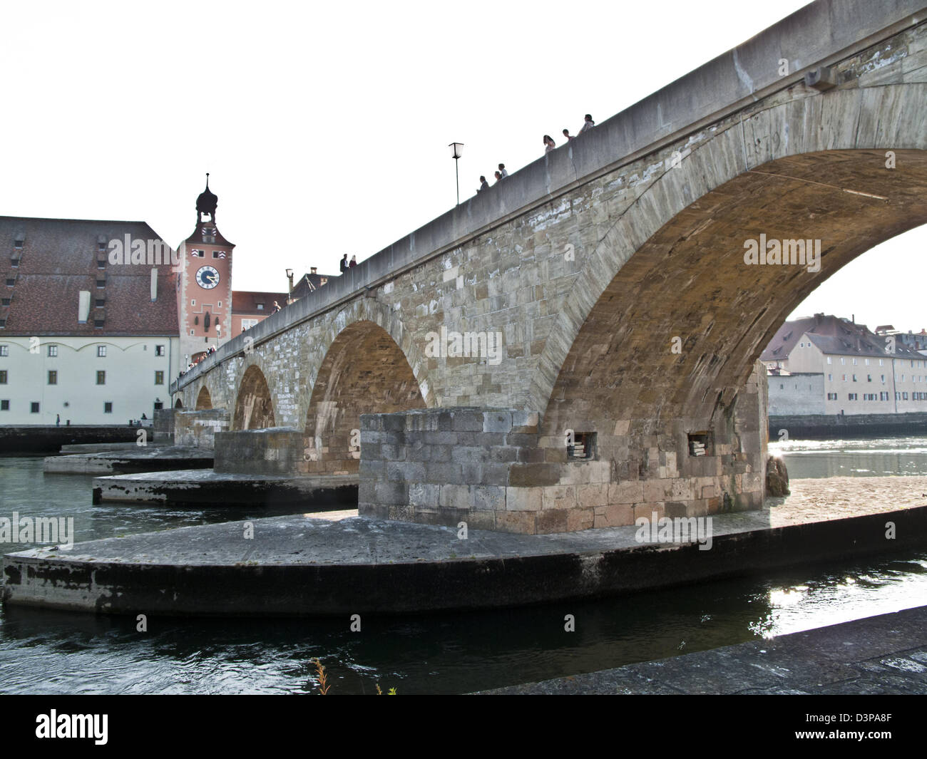 Regensburg stone bridge danube hi-res stock photography and images - Alamy