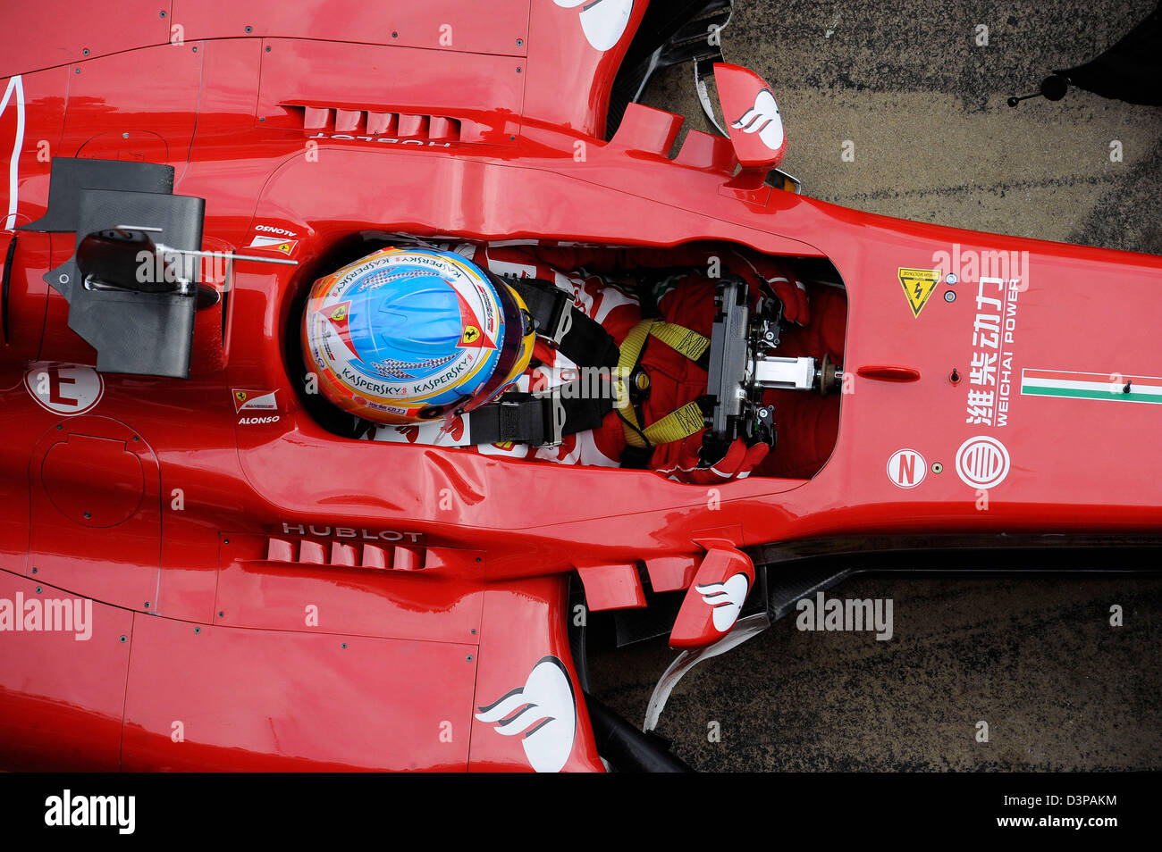 2002 F1 Ferrari Cockpit