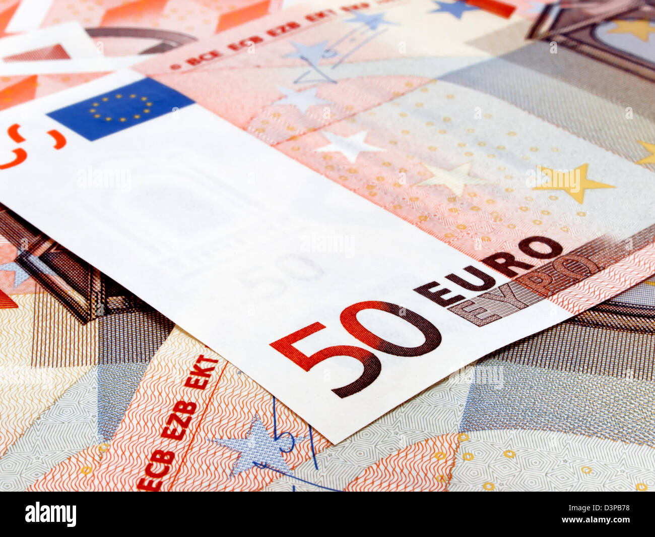 banconote 50 euro 50 euro banknotes Stock Photo - Alamy