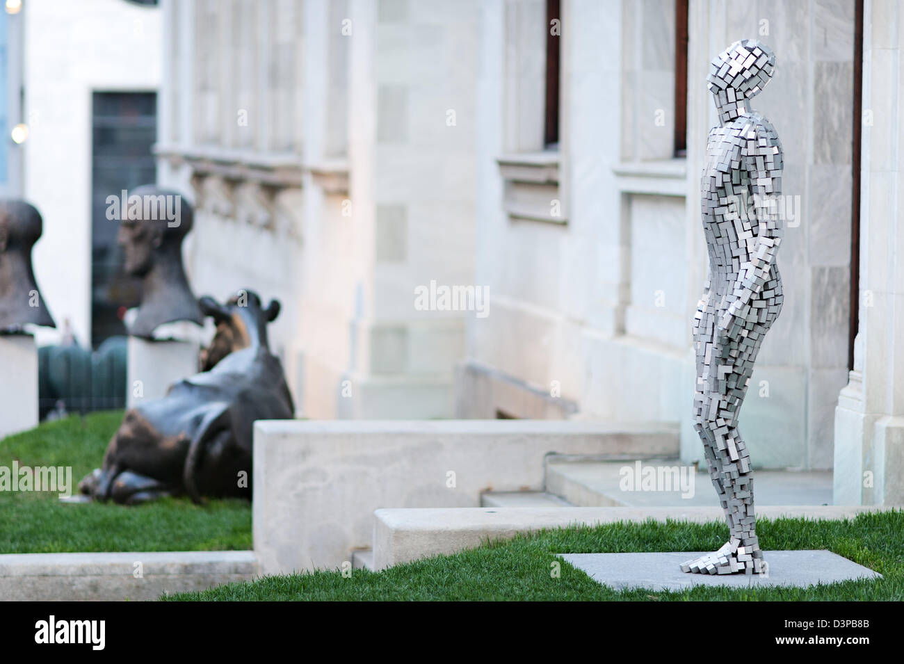 Public art, statues and sculptures around Museum of Fine Arts / Musée ...