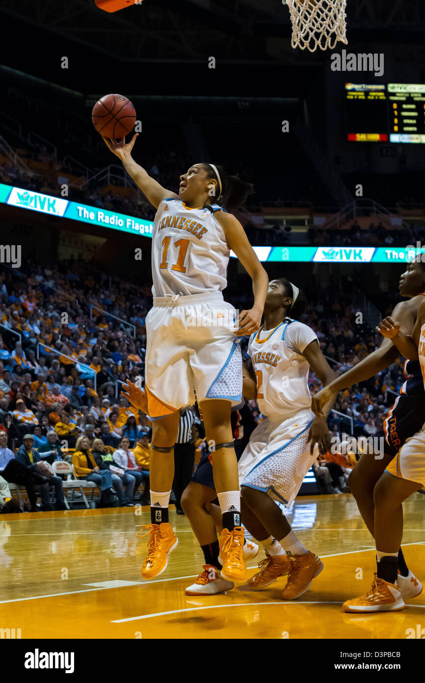 Knoxville, Tennessee, USA. 21st February 2013. forward Cierra Burdick ...